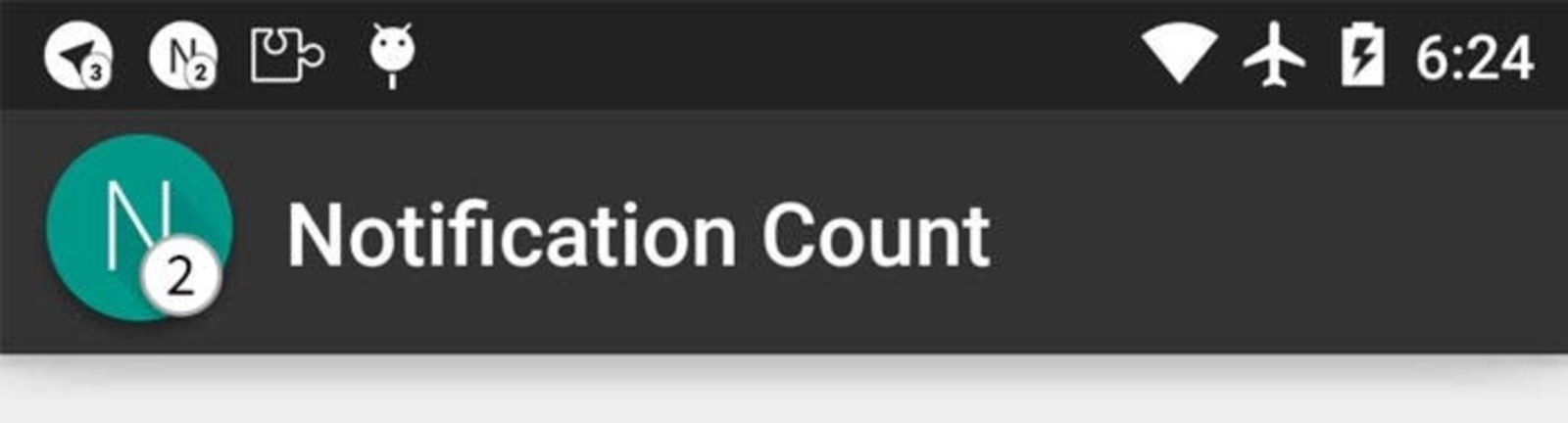 Muestra la cantidad de notificaciones que tenemos de cada app junto al ...