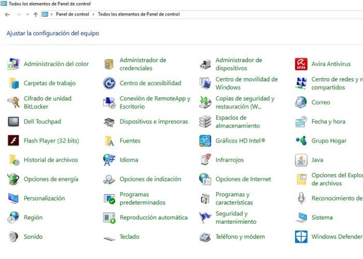 Accede Al Cl sico Panel De Control Desde Windows 10