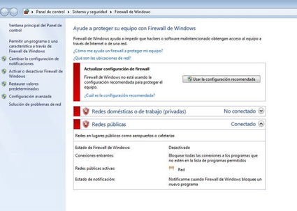 Configura excepciones en el firewall de Windows 10