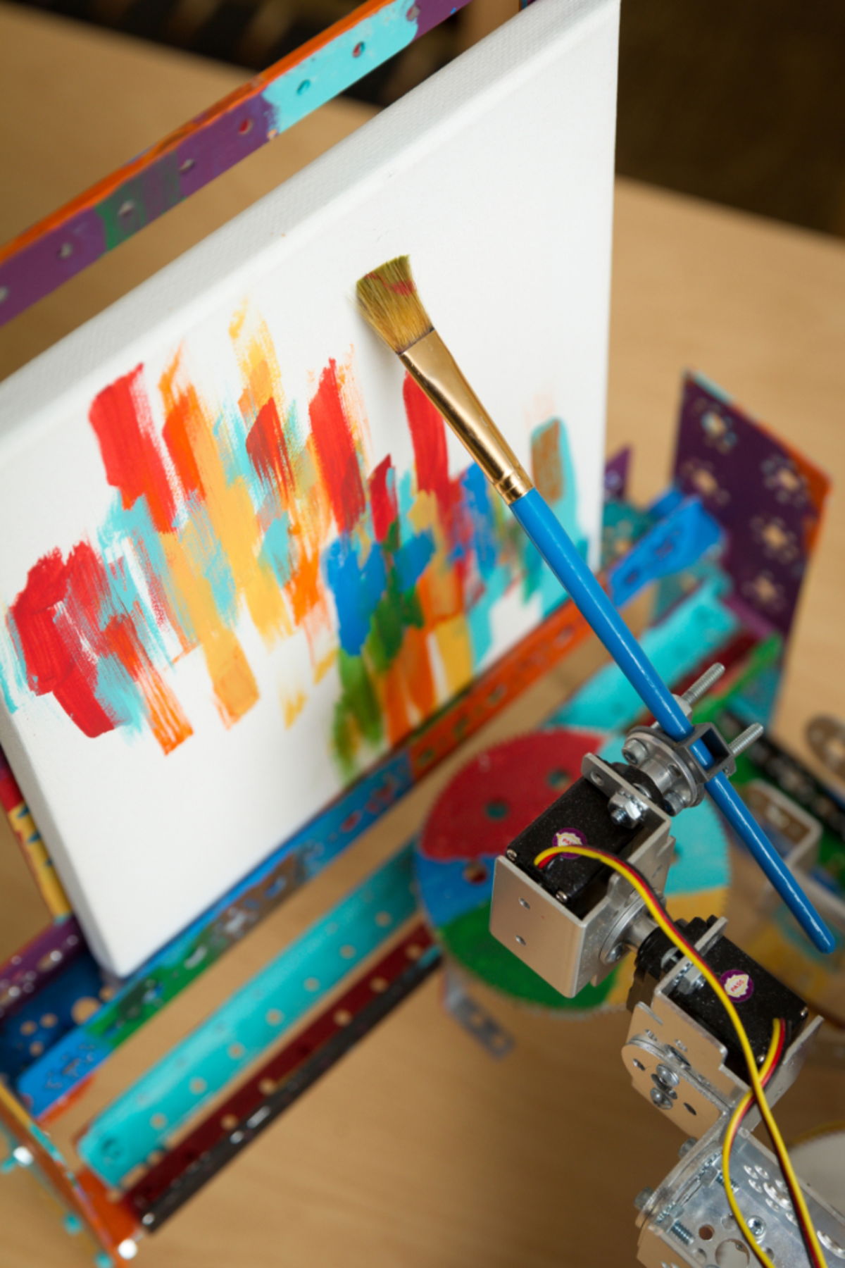 Robotart 2018: estos cuadros han sido pintados por robots