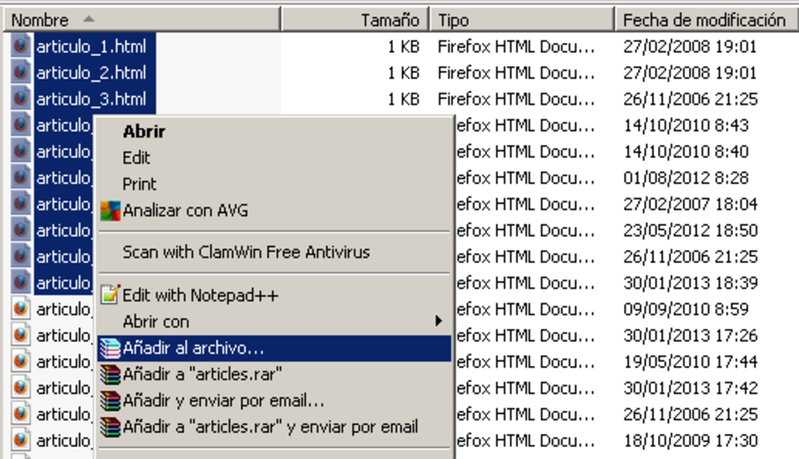 WinRar portable: cómo descargar y extraer archivos