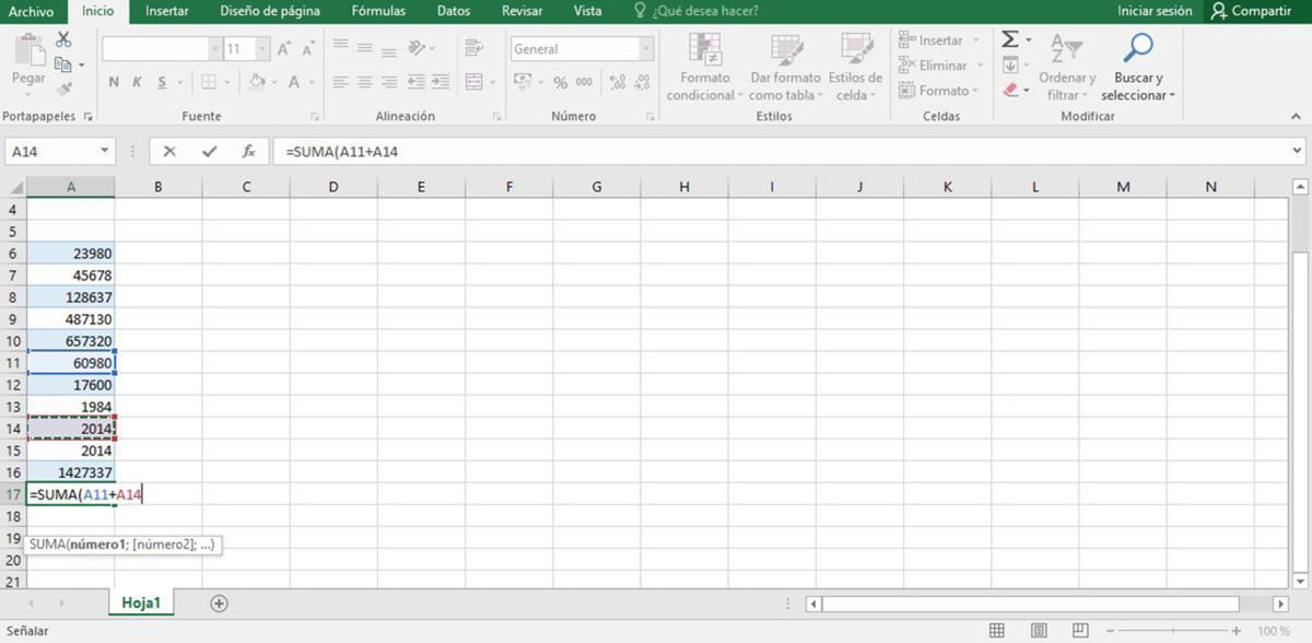 Cómo sumar una columna en Excel: guía paso a paso
