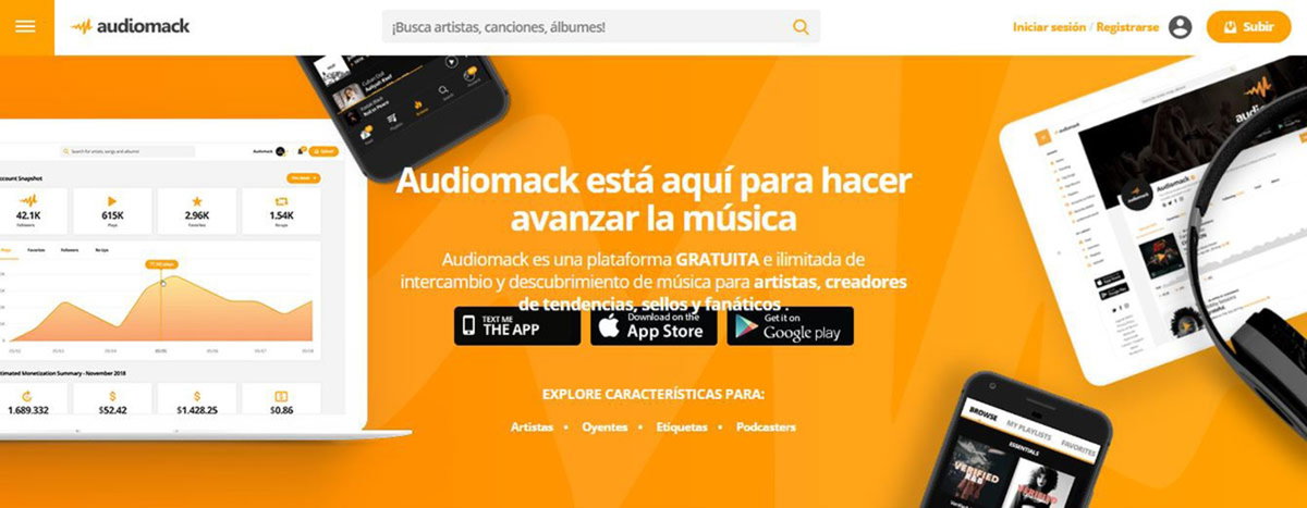 Las mejores webs para descargar música gratis (2023)