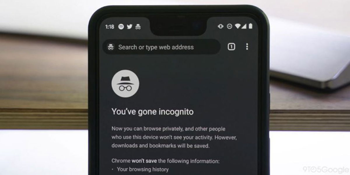Cómo usar el modo incógnito de Google Chrome