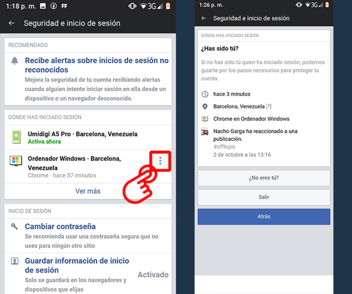 Cómo saber quién entra en tu Facebook y desde qué ubicación