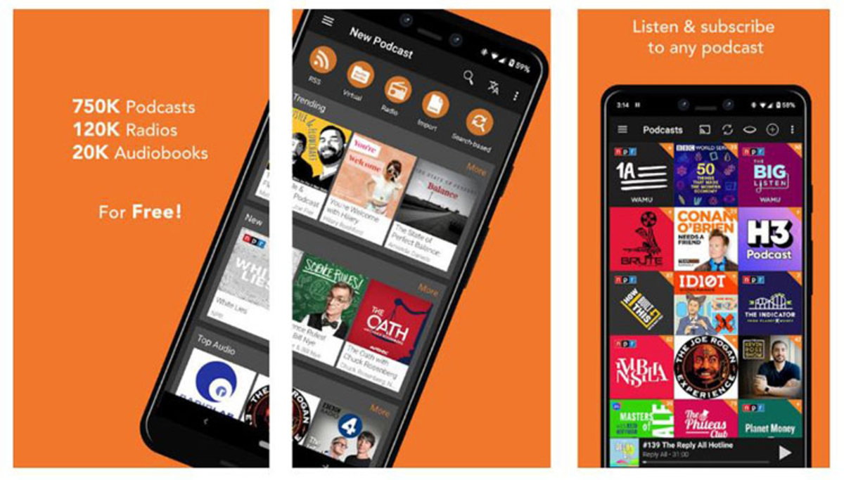 Las mejores apps de podcast para Android e iOS