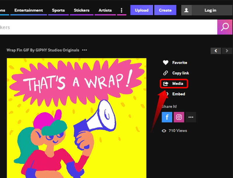 Cómo descargar los GIFs de Giphy gratis