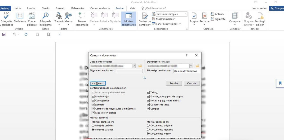 Cómo comparar dos documentos de Microsoft Word a la vez