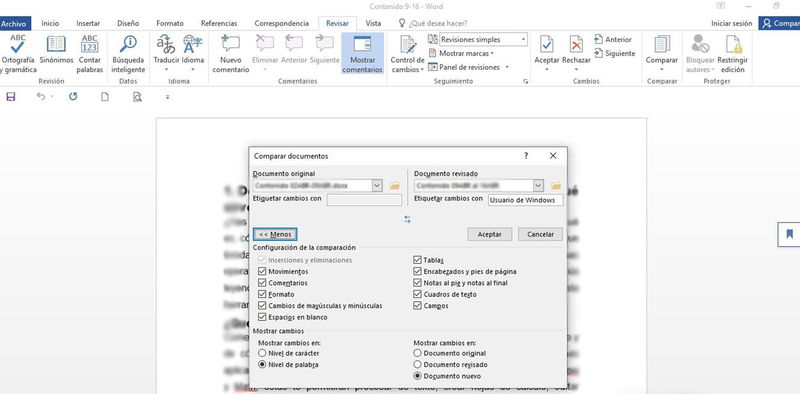 Cómo comparar dos documentos de Microsoft Word a la vez