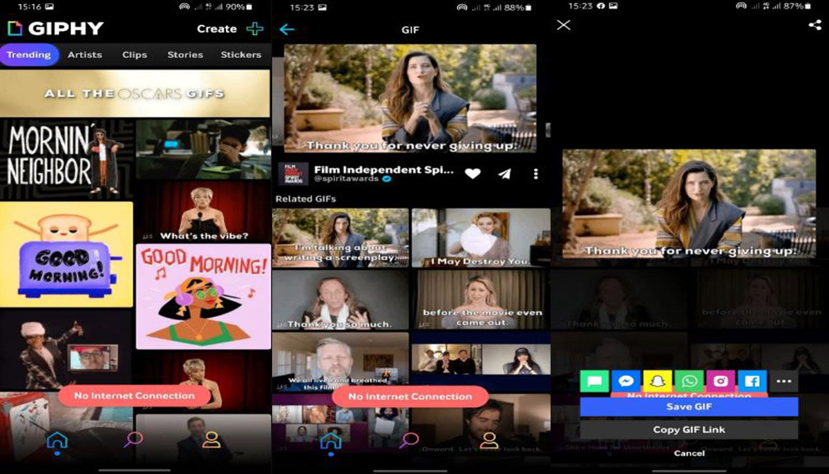 Cómo subir un GIF a Instagram usando GIPHY