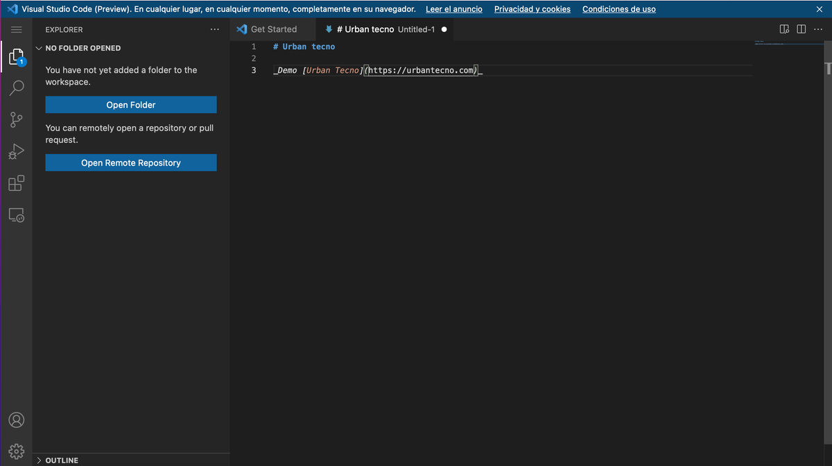 Visual Studio Code ya está disponible en su versión online para todos