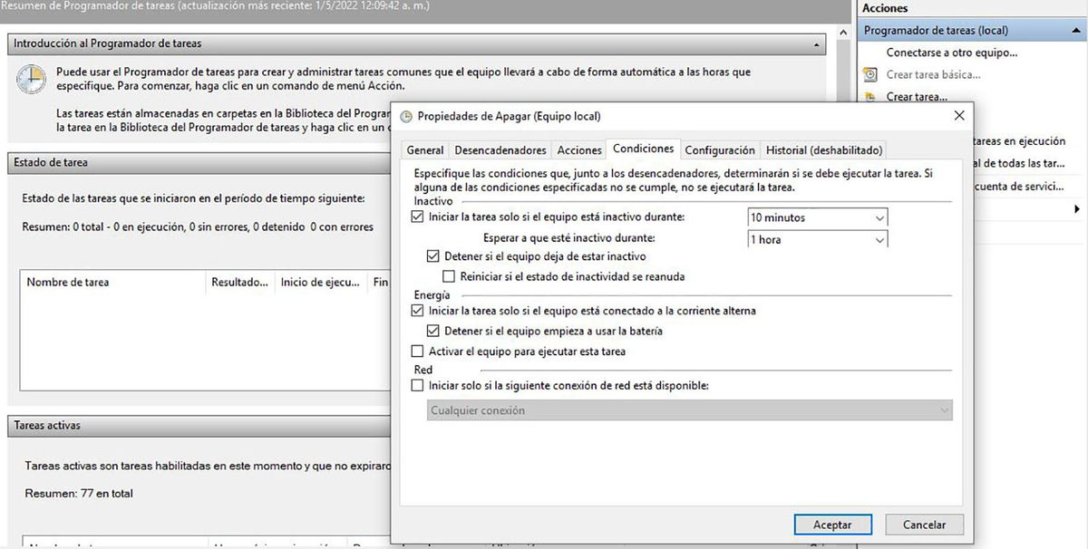 Como programar el apagado del PC: guía paso a paso