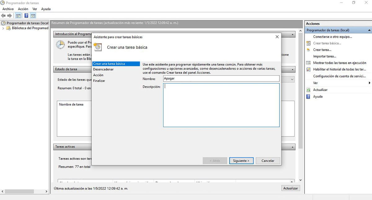 Como programar el apagado del PC: guía paso a paso
