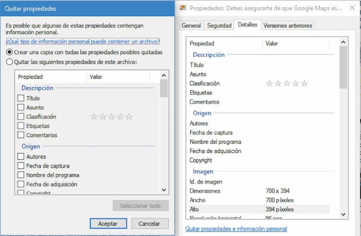 Cómo borrar los metadatos de una imagen