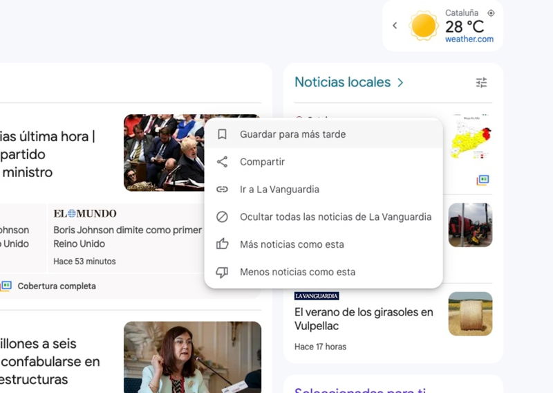 Google News: qué es y cómo configurarlo a tu gusto