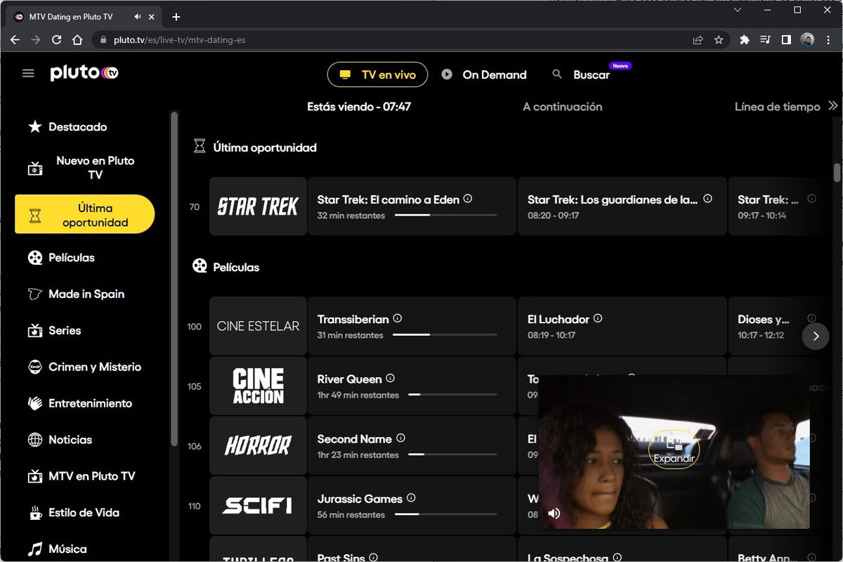 Cómo funciona Pluto TV: qué canales tiene y cómo sacarle partido