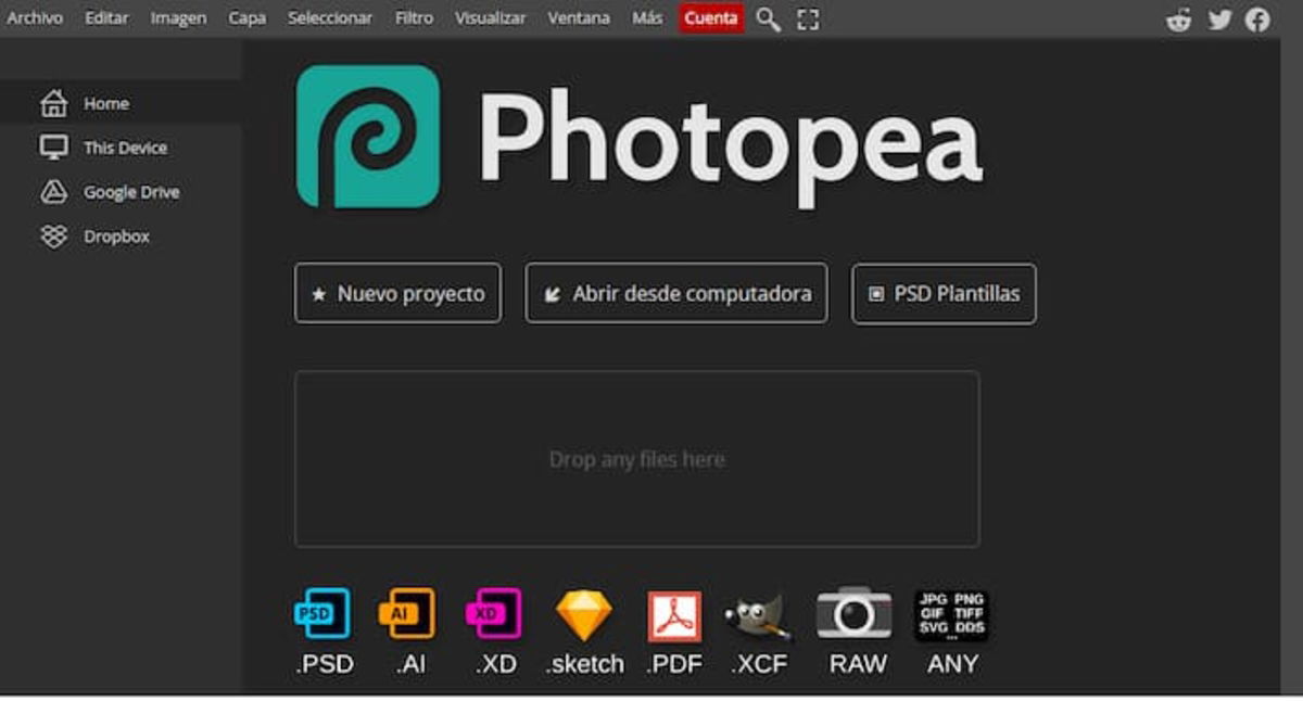 Qué es Photopea: cómo funciona y trucos de la alternativa a Photoshop