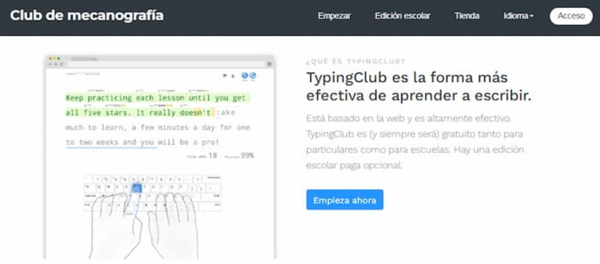 Las mejores páginas para aprender mecanografía online y gratis