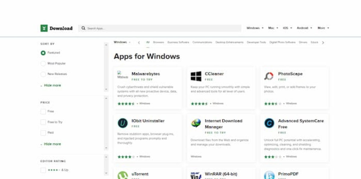 Las mejores 16 webs para descargar programas gratis: son 100% seguras
