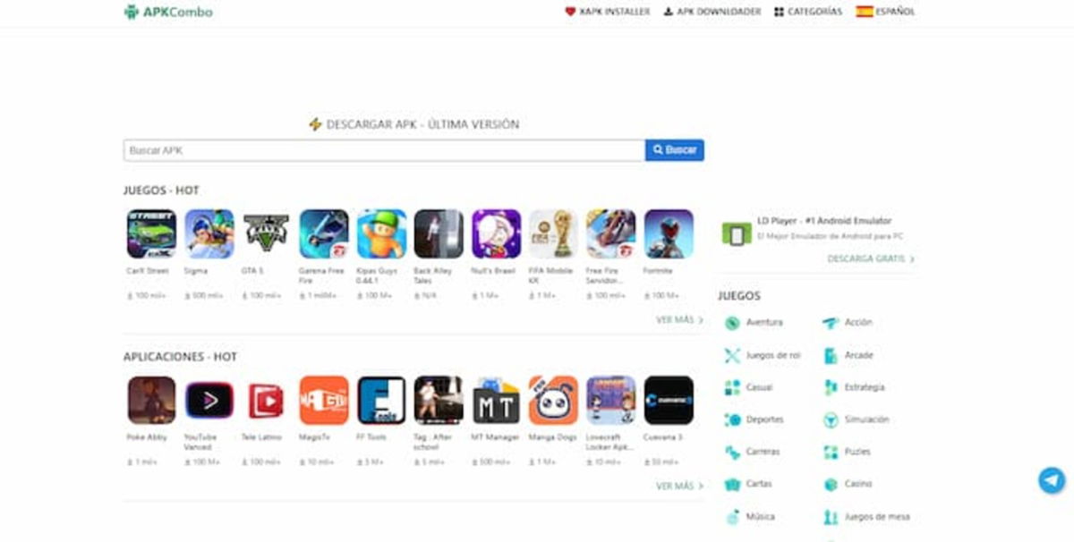 Las mejores 7 páginas para descargar aplicaciones en el móvil