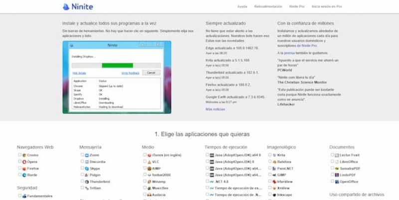 Las mejores 16 webs para descargar programas gratis: son 100% seguras