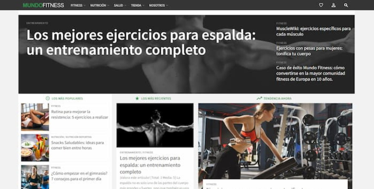 Las mejores 8 webs de fitness con rutinas y tablas de ejercicios fáciles