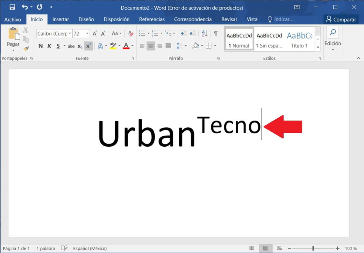 How to write squared or exponents in Word - GEARRICE