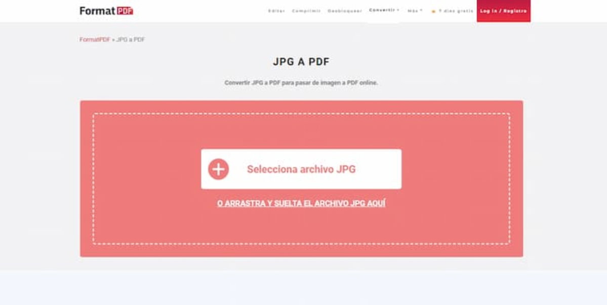 Cómo convertir una imagen JPG en un archivo PDF