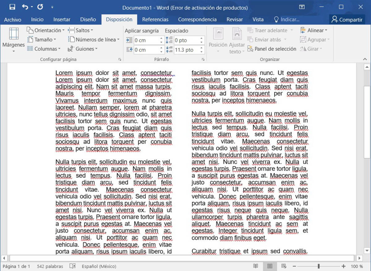 Cómo hacer columnas en Word paso a paso