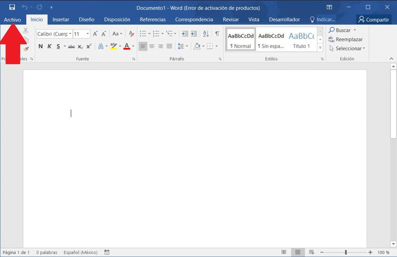 Cómo crear formularios editables en Word