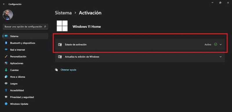 Cómo saber si la licencia de Windows 11 está activada