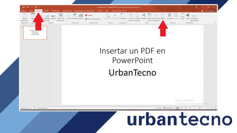 Cómo insertar un PDF a PowerPoint fácil y rápido