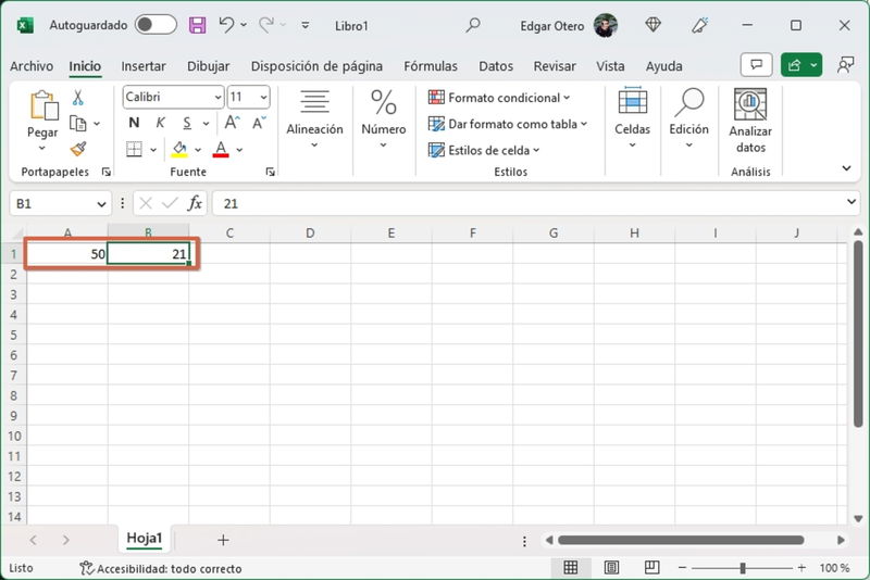 Cómo calcular porcentajes en Excel paso a paso