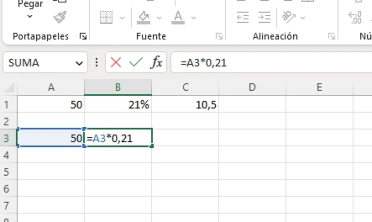 Cómo calcular porcentajes en Excel paso a paso