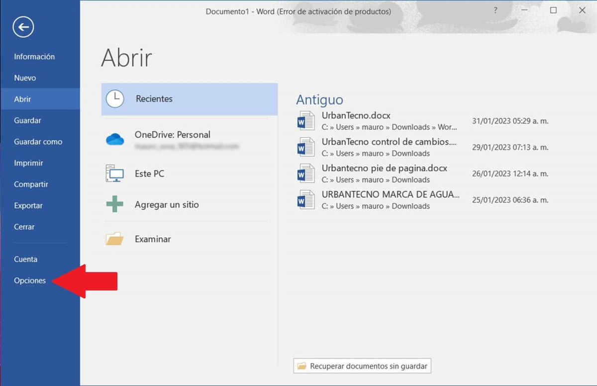 Cómo crear formularios editables en Word