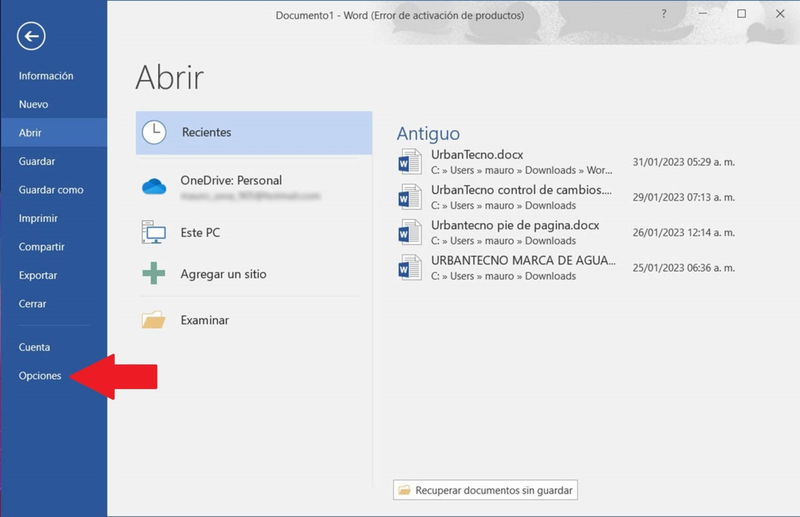 Cómo crear formularios editables en Word