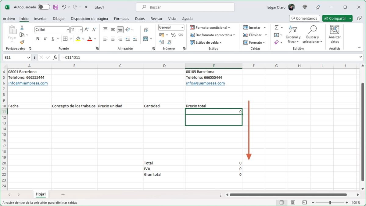 Guía básica de Excel: tutorial para principiantes para aprender paso a paso
