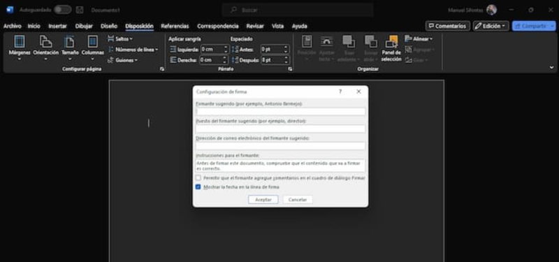 Cómo insertar líneas en Word