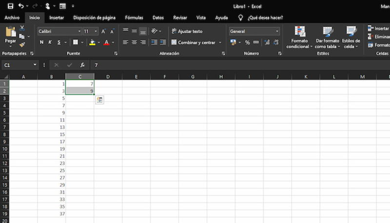 9 formas de usar el autorrelleno en Excel