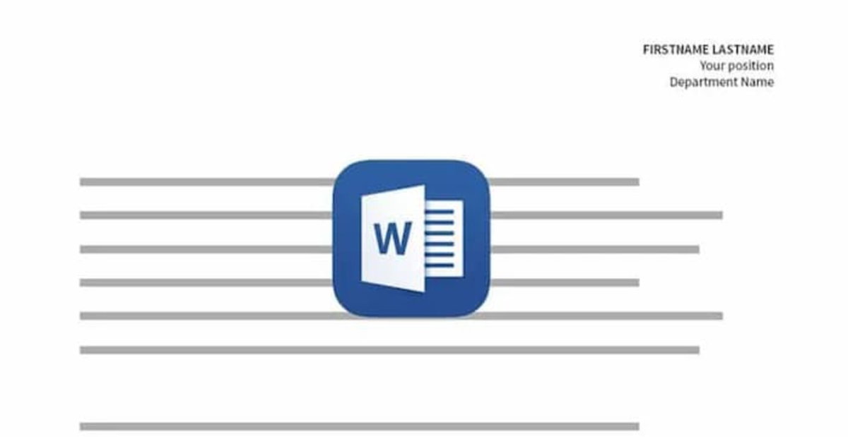 Cómo poner un sello en un documento de Word