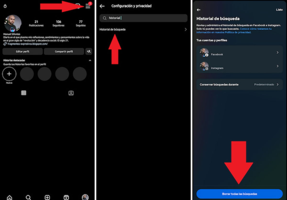 Cómo reiniciar el algoritmo de Instagram
