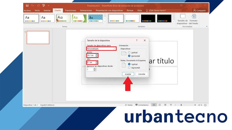Cómo hacer un tríptico en PowerPoint