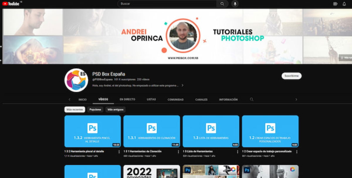 7 mejores canales de YouTube para aprender Photoshop