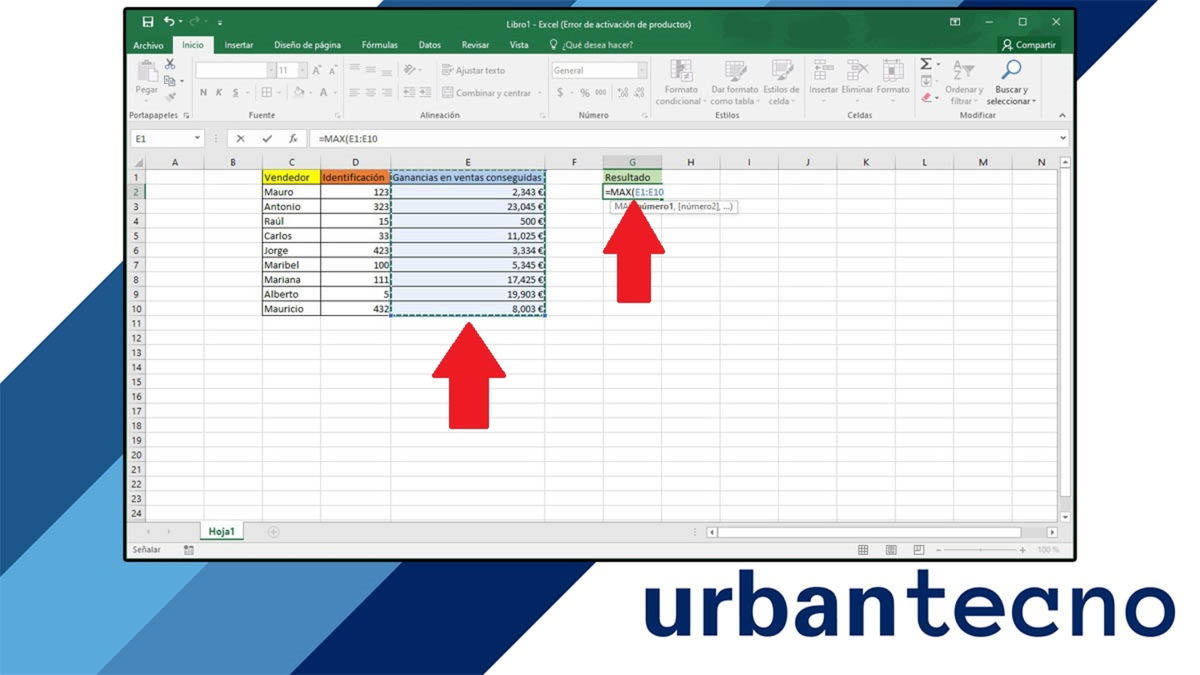Cómo utilizar la función MAX en Excel: guía completa