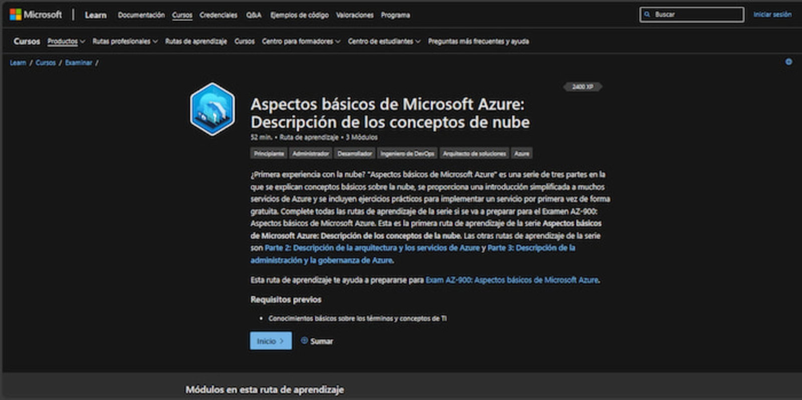 8 cursos de Microsoft que puedes hacer online y gratis en el SEPE