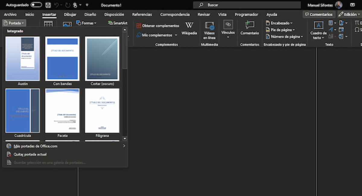 Cómo hacer una portada para Word gratis