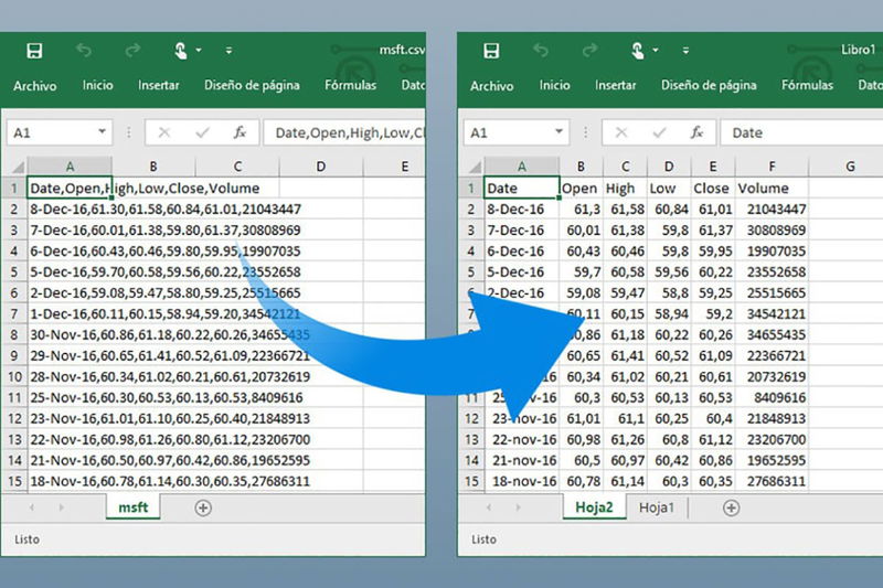 Archivo CSV vs Excel: todas las diferencias y cuál usar