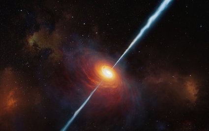 What is a quasar and how it forms, easy explanation