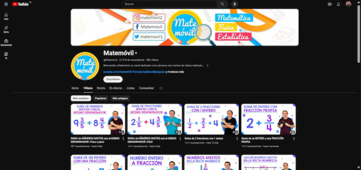 Mejores 9 canales de YouTube para aprender matemáticas