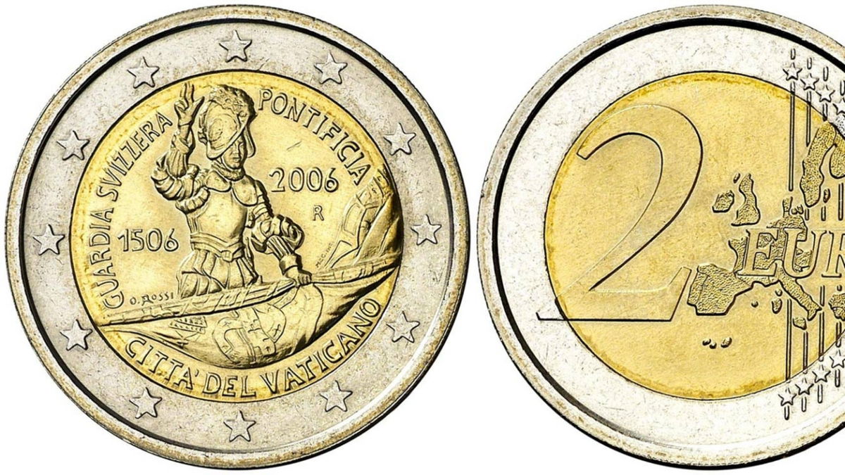 Las 20 monedas de dos euros más valiosas del mundo